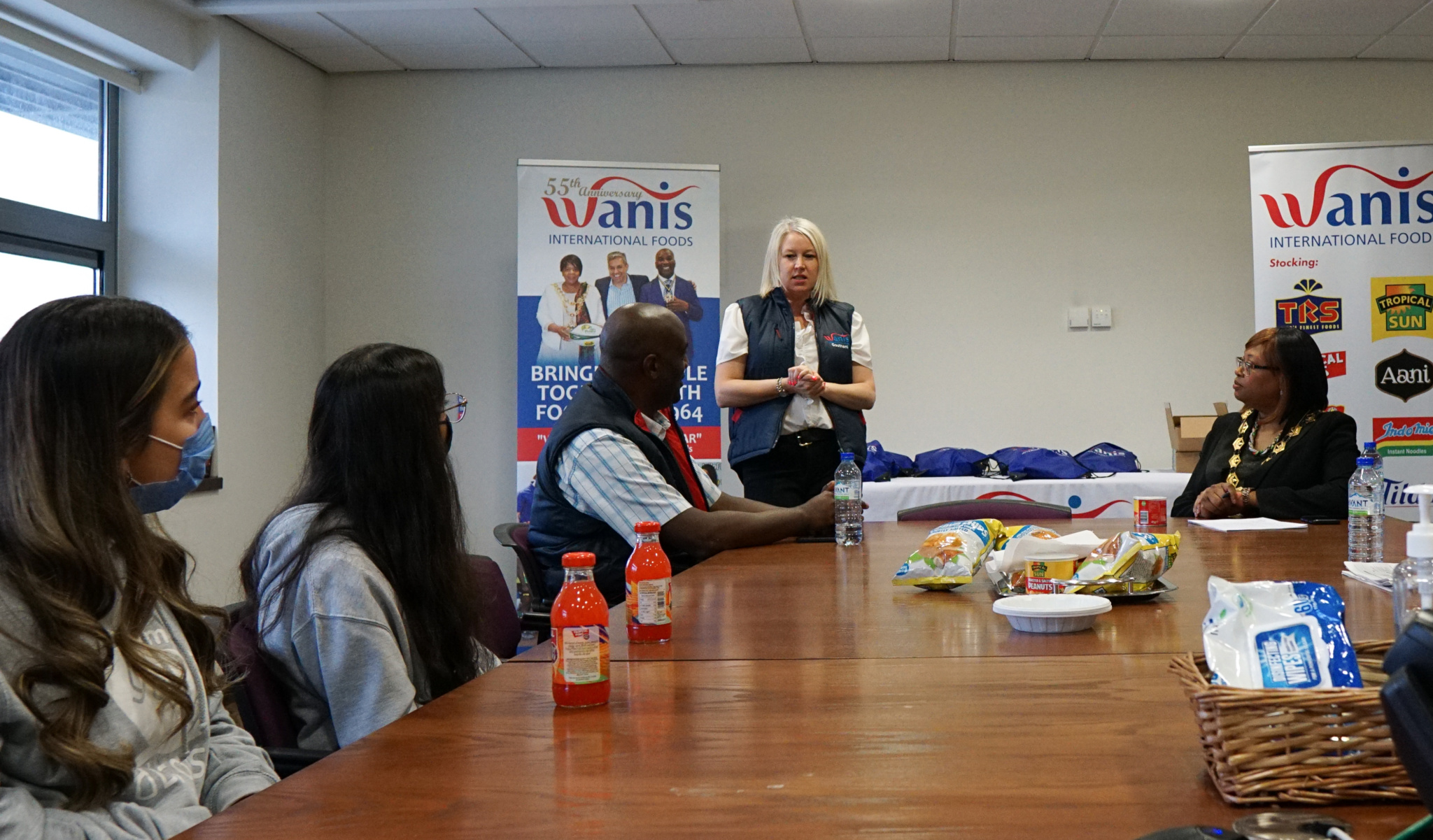 Wanis International Foods welcome Waltham Forest Youth Mayoral Team ...